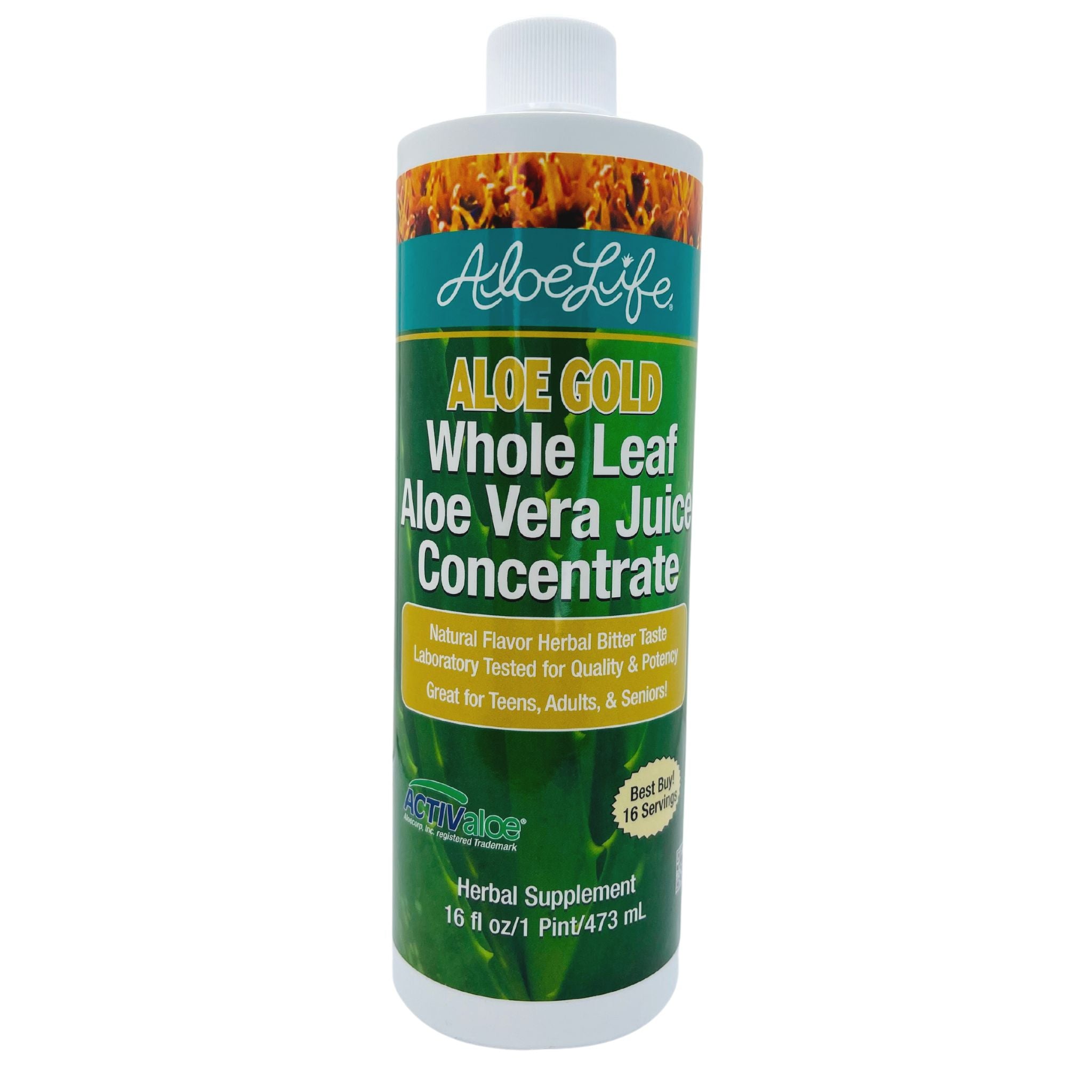 Aloe Gold Whole Leaf Juice 4X Concentrate – Aloe Life